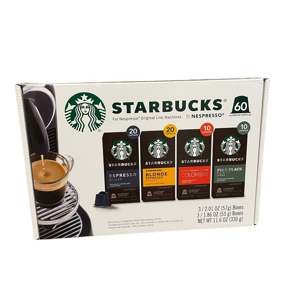 Nespresso | Other | New Starbucks Nespresso 6 Capsules | Poshmark